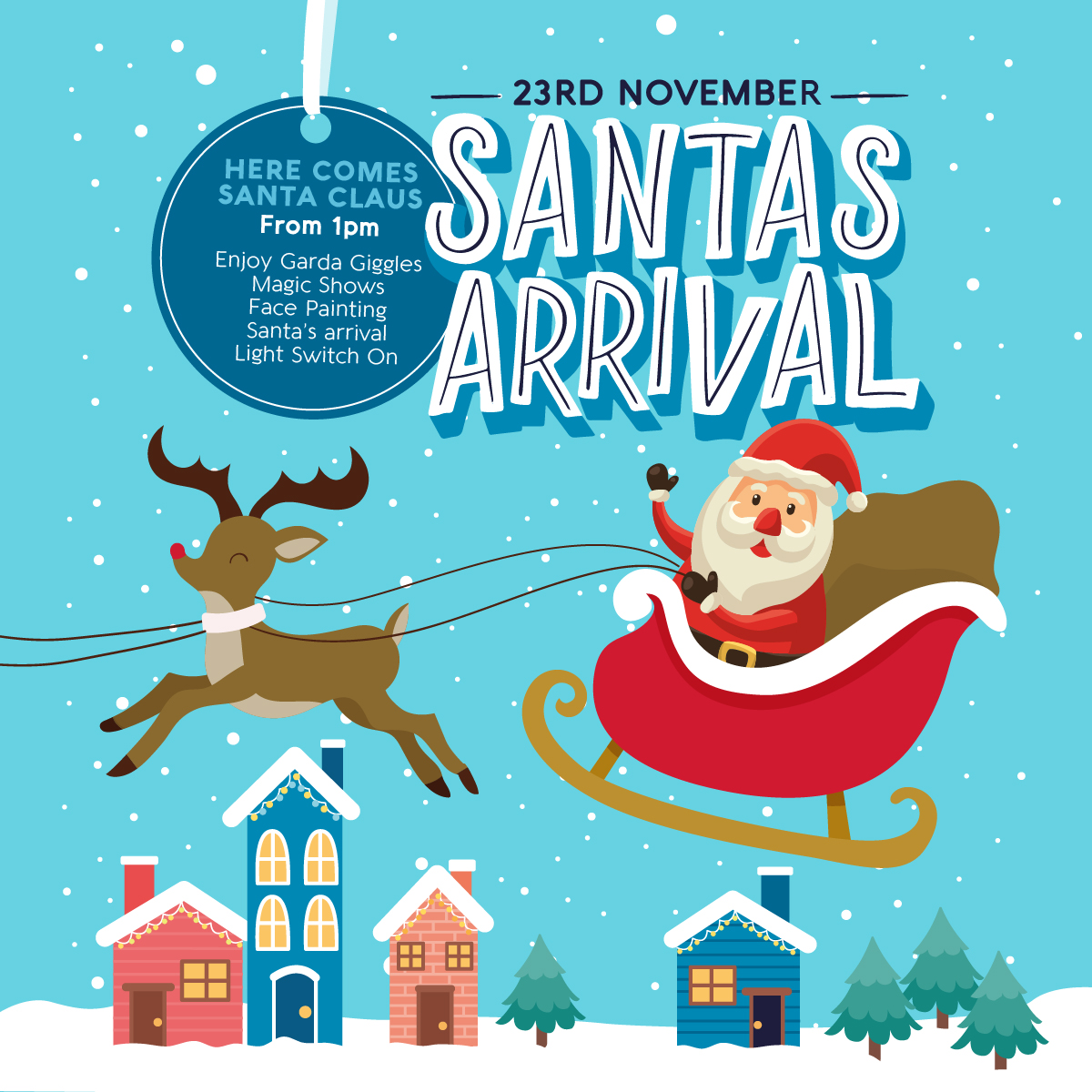 Santa's Arrival - Citywest Shopping Centre - CityWest Shopping Centre